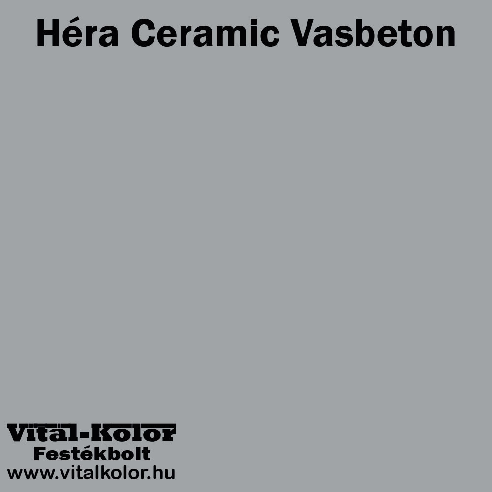Héra Ceramic mosható beltéri falfesték vasbeton 2.5l - vitalkolor.hu
